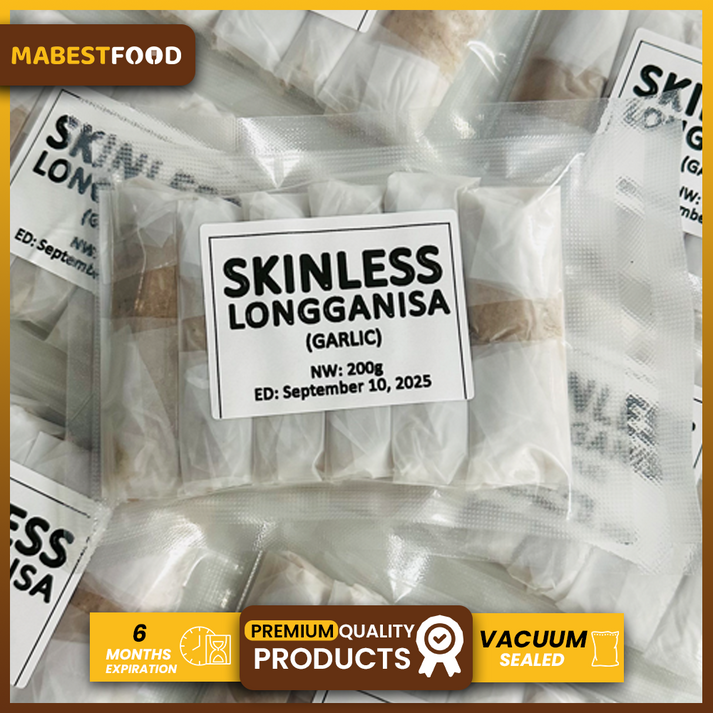 SKINLESS LONGGANISA 200G – Mabest Food